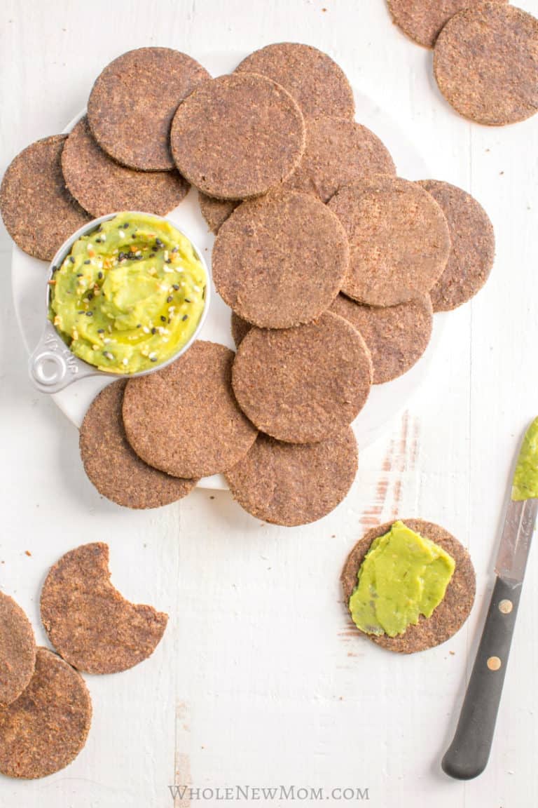 Vegan Homemade Crackers - From Lentils!