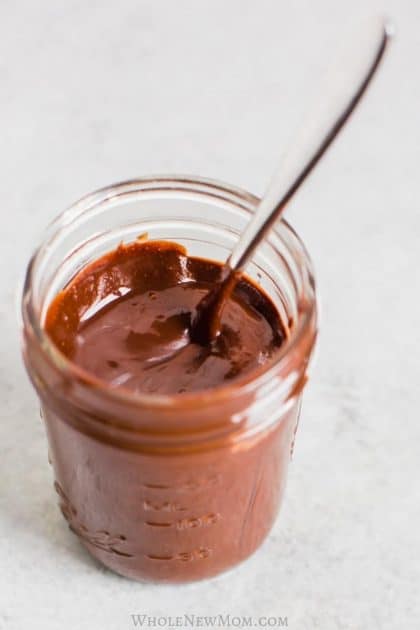 Easy Sugar-free Magic Shell (Only 3 Ingredients!)