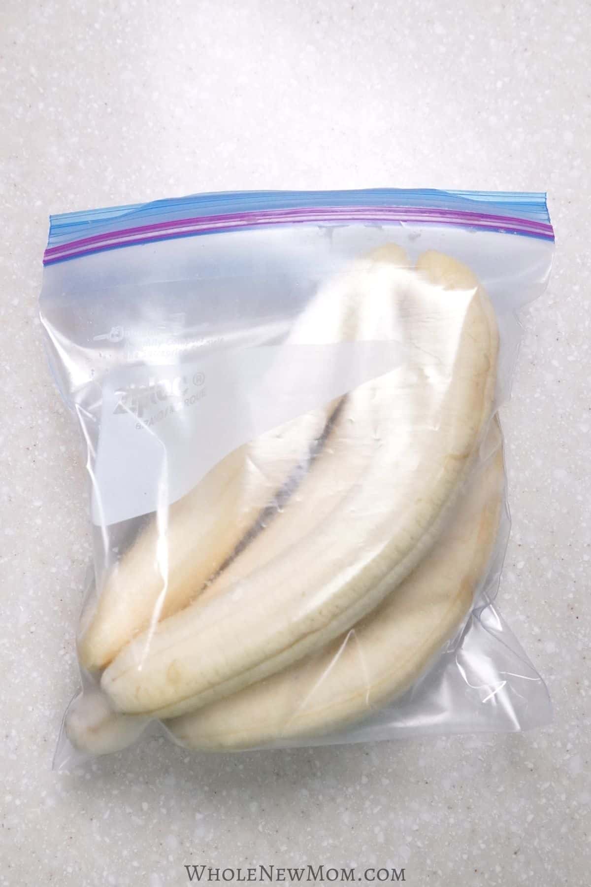 How to Freeze Bananas--4 Ways