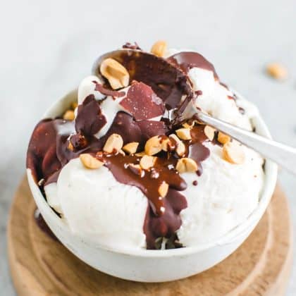 Sugar-Free Chocolate Magic Shell Recipe (3 Ingredients, Keto)