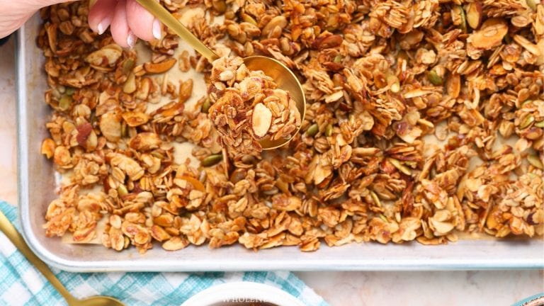 Sugar-Free Granola Recipe With Almonds and Orange Zest